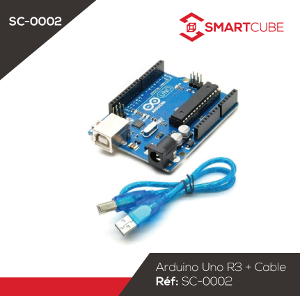 Arduino Uno R3 + Cable – SMART CUBE