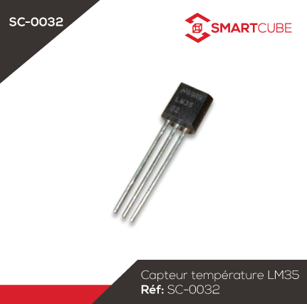 Capteur température LM35 – SMART CUBE