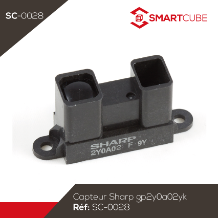 Capteur Sharp GP2Y0A02YK – SMART CUBE