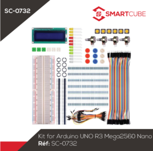 Basic Starter Kit for Arduino UNO R3 Mega2560 Mega328 Nano – SMART CUBE