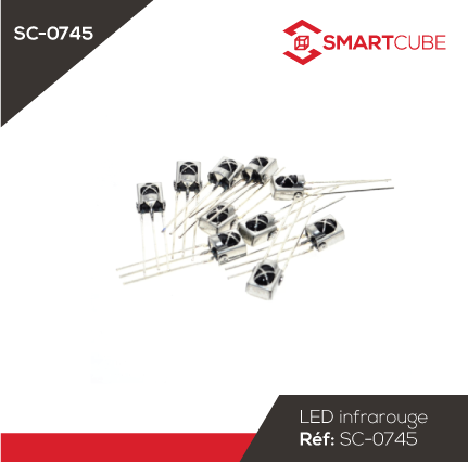 Capteur récepteur infrarouge IR universel – SMART CUBE