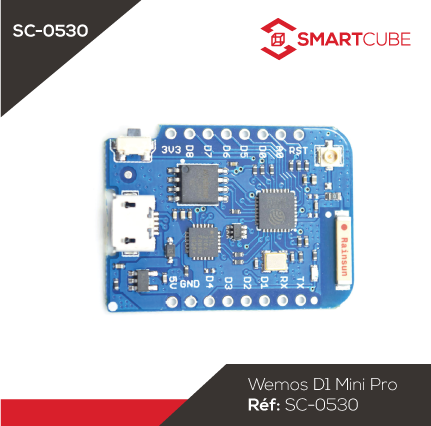 Esp32 D1 Mini WEMOS D1 Mini Pro-16 Module - ESP8266 WiFi Board With ...