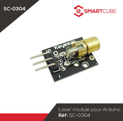 Laser module pour Arduino – SMART CUBE